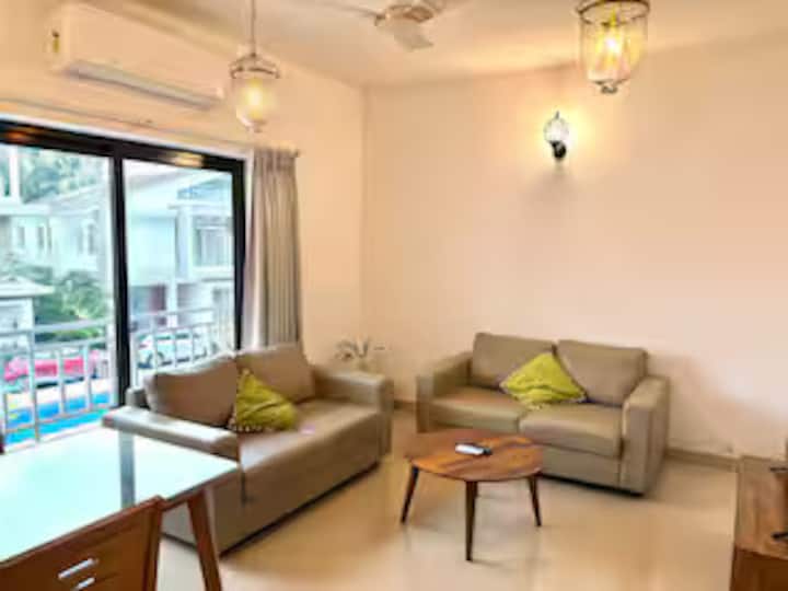 Jd 105 · 1bhk Apartment In Assagao - ゴア