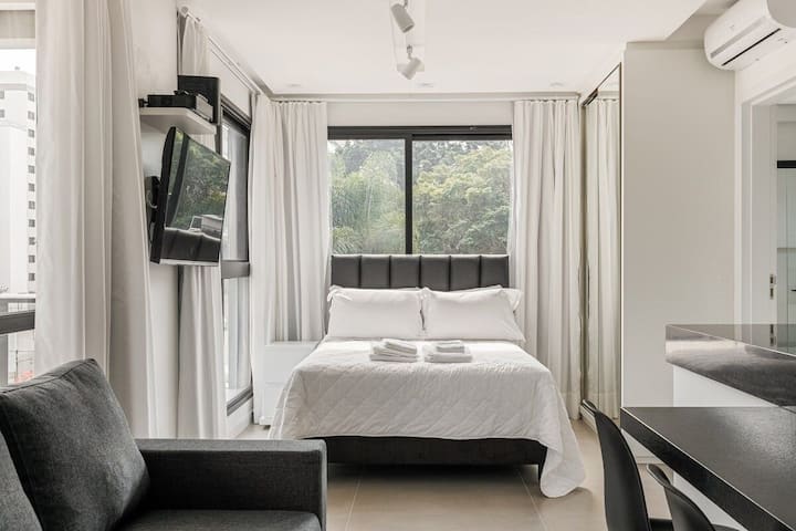 Studio Moderno Próx. Ao Shopping | Centro - Florianópolis