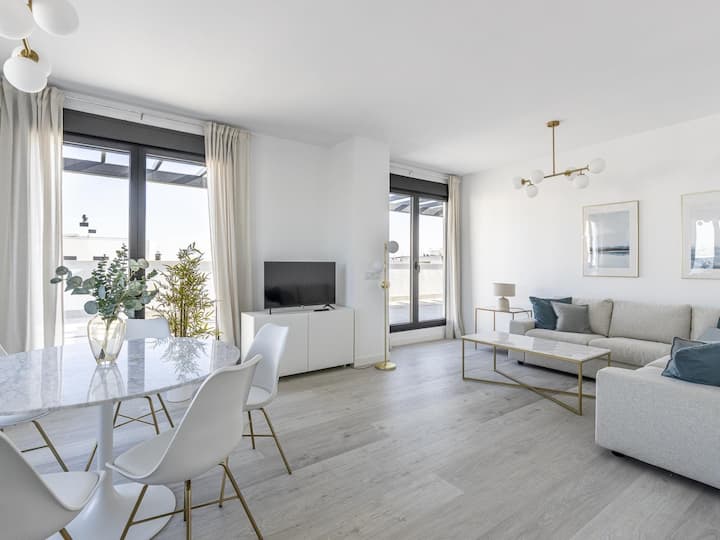 Sevilla Luxury Penthouse à Triana - Grande Terrasse, Piscine Privée Et Parking - 세비야