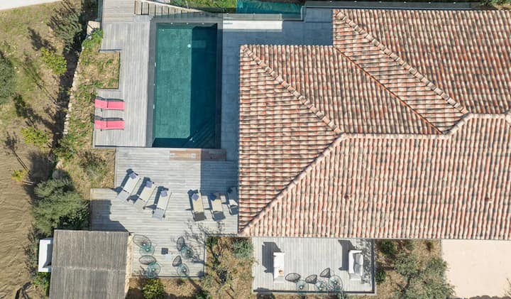 Villa Terra Bella Piscine Chauffée Et Vue Mer - Propriano