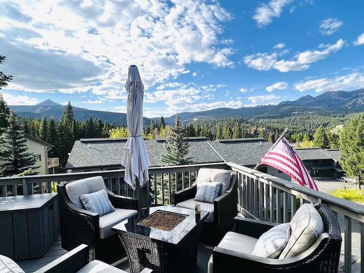 Condo In Meadow W/ Fireplace And Bonus Room - Big Sky, MT