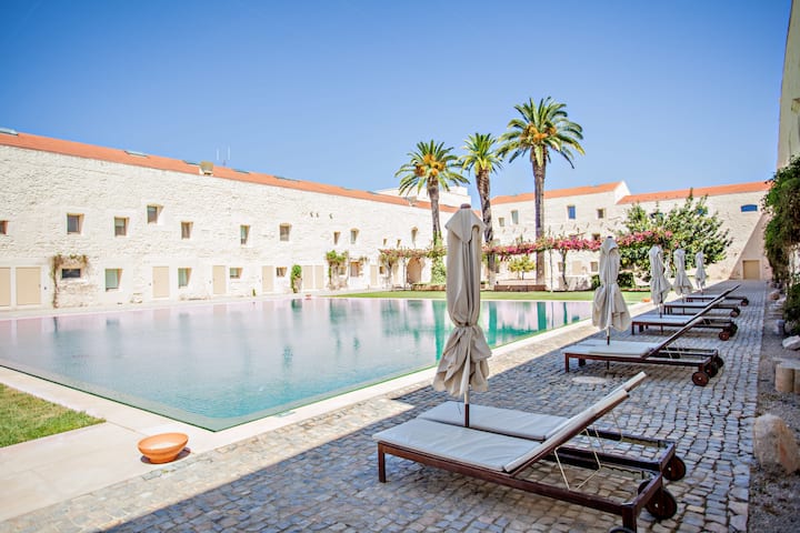 Duplex Vue Sur La Piscine, Couvent Des Bernardas - Tavira