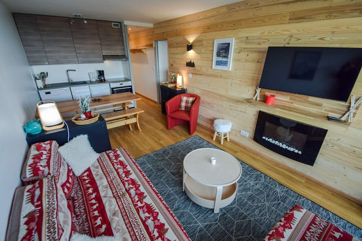 3 Pièces 6  Pers - Plagne Aime 2000 - D124a2 - Aime