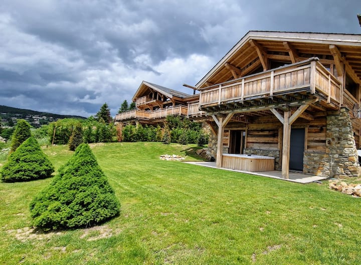 Chalet "Sjodammen", Jacuzzi & Vue éPoustouflante - Pyrenees