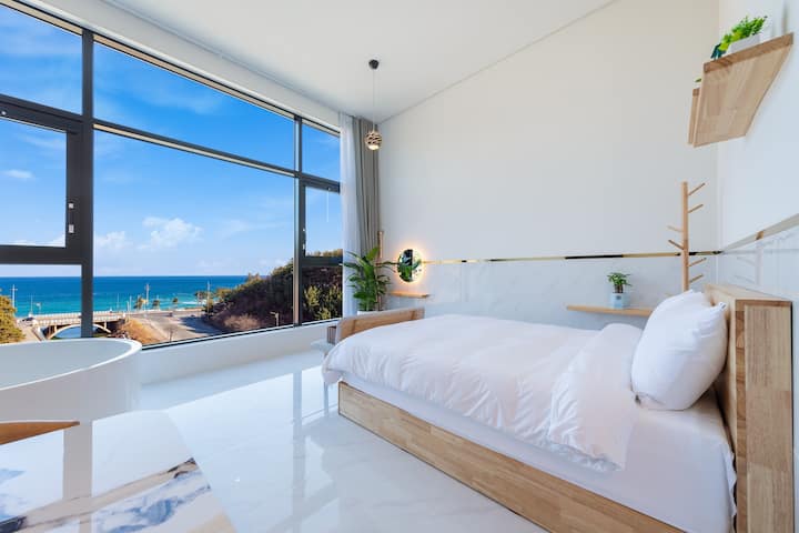 #오션뷰 #경포해변 #아쿠아리움 #아르떼 3f오션뷰욕조 - Gangneung-si