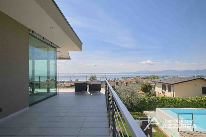 Villa Madabà - Piscine, Vue Fantastique Sur Le Lac - Garda