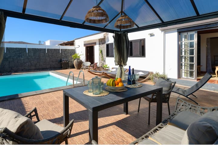 Boutique Boho Glam Villa With Private Pool - Playa Blanca, Las Palmas, España