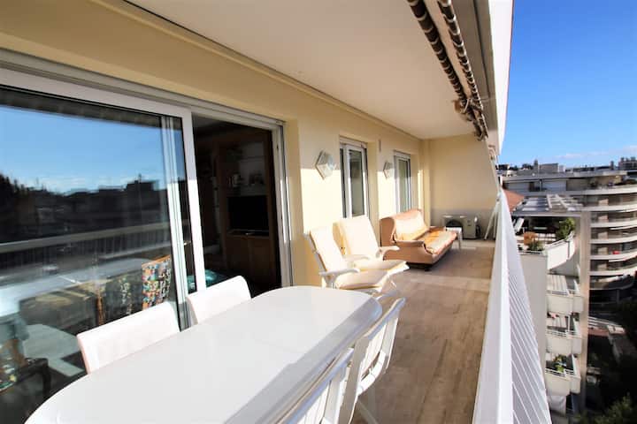 Appartement Climatisé 5 Voyageurs De 80 M2 Centre - ibis Cannes Centre