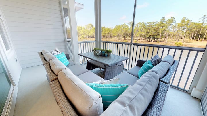 Beautiful 3 Bedroom Kara Lake Townhouse! Close To - Santa Rosa Beach, FL