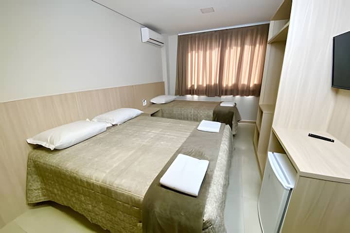 Comfortable Triple Room With Tv & Minibar - Foz do Iguaçu