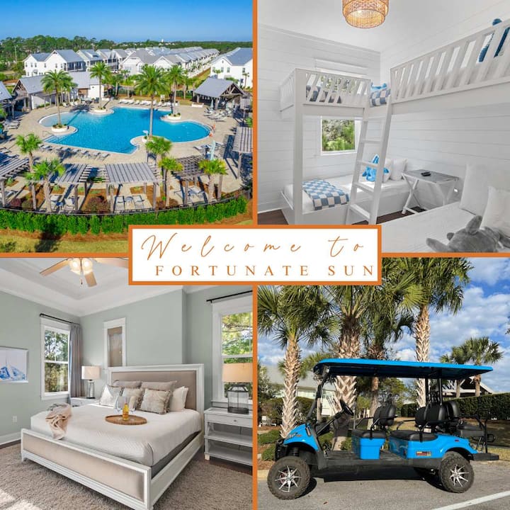 Prime 30a | Resort Pool | Golf Cart | 4 Bikes - Seaside