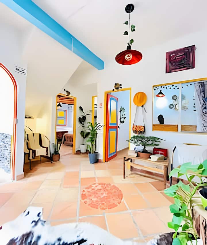 Family Room In A Countryside House - Jardín