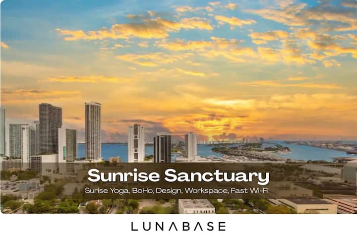 Huge Patio W/ Bay View | Workspace | Yoga | Pet - Miami