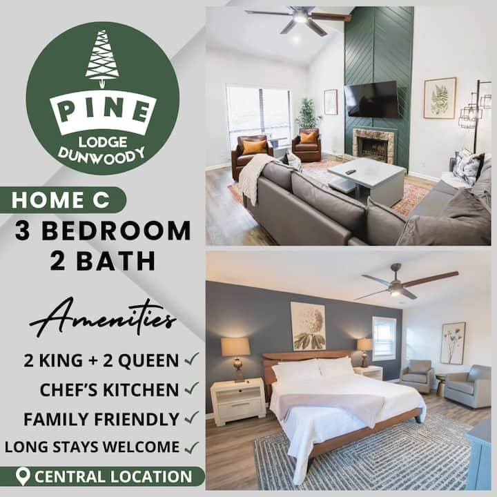 Lux Dunwoody Home | 2 King + 2 Queen | Spacious - Sandy Springs, GA