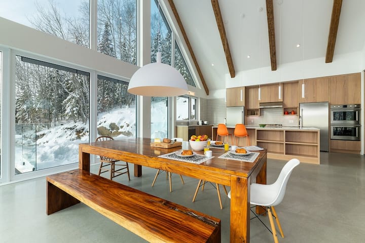 Ermitage St-laurent 173 : Refuge Hivernal Chic - Charlevoix