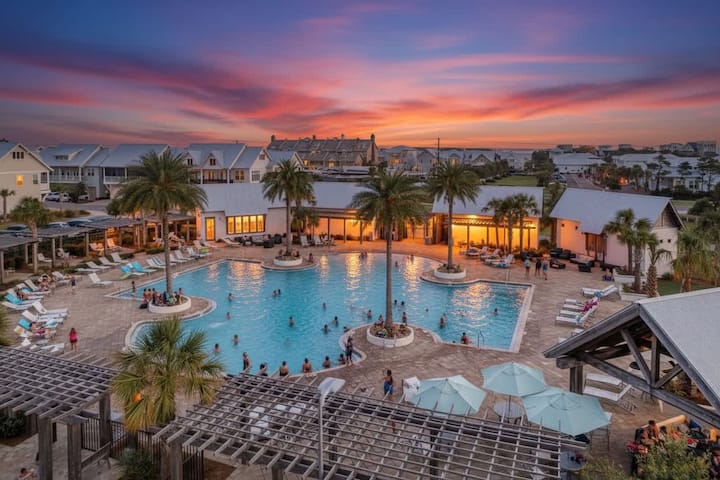 30a | 6- Seater Golf Cart | Resort Pool - Seacrest, FL