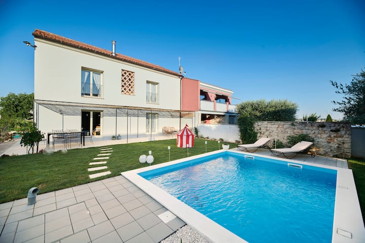 "Villa Mediterranea" In Umag - Crovillas - Piran