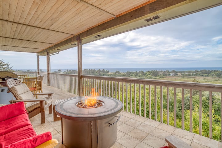 Oceanview-dogs Ok-double Decks-neskowin Eyrie - Neskowin Beach, OR