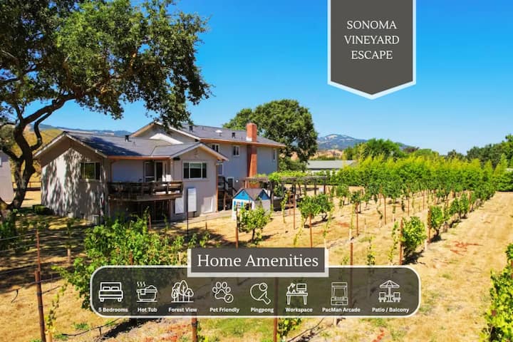 Family Fun W/spa By Standout Stays - Marin County, CA