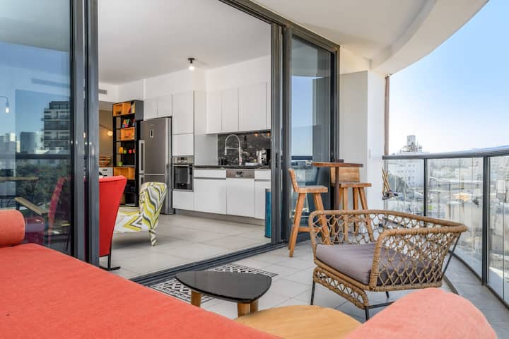 Appartement Spacieux De 3 Chambres Au Cœur De Flor - Tel-Aviv
