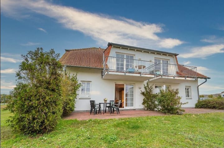 Ferienpark Neddesitz Fewo 299: Terrasse, Ausblick - Sagard