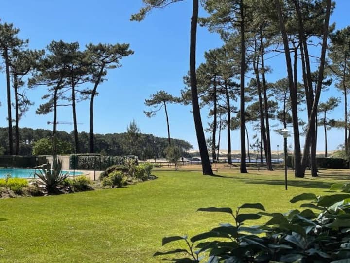 T2 Dans Résidence Avec Piscine Collective Sécurisé - Soustons