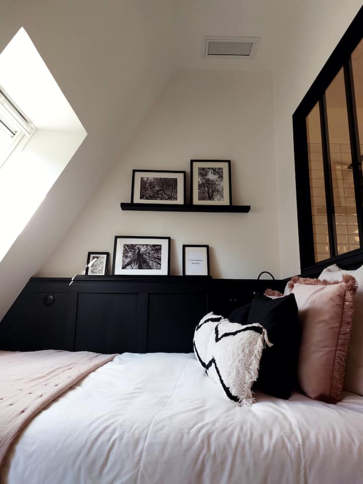 Chambre Avec Lit Vue Sur Forêt Et Ruisseau - Langeais