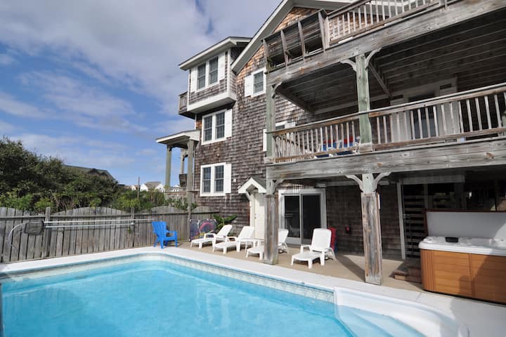 Curlew's Call: Private Pool, Dog Friendly, Spa - Nags Head, NC