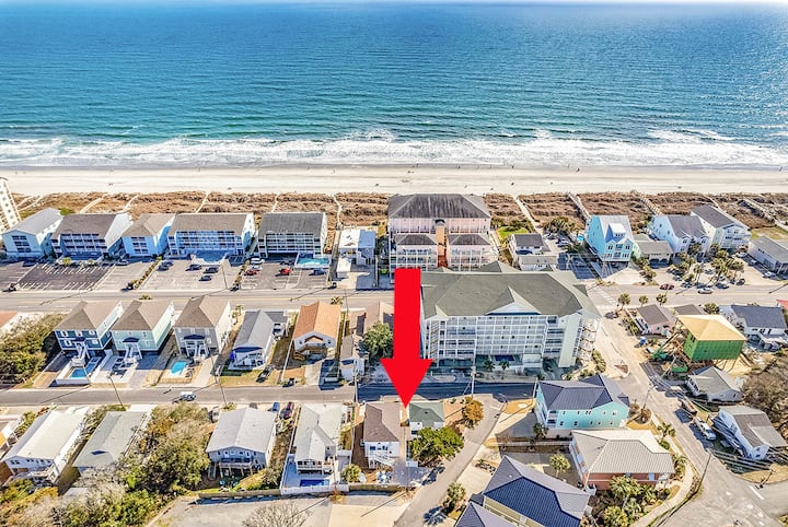 Big Dog Friendly*1 Blk To Beach*outdoor Shower - North Myrtle Beach, SC