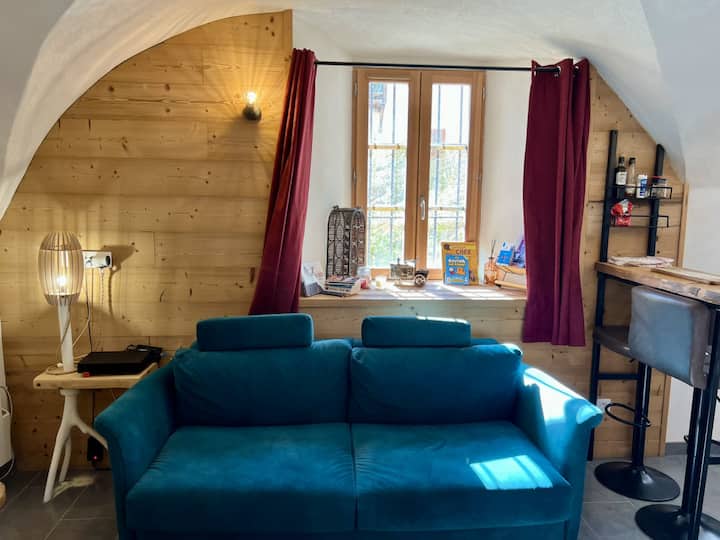 T2 Atypique 4 Pers - Centre-ville Monêtier - Lac des Béraudes