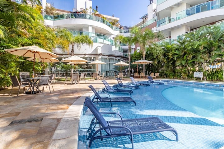 6x Sem Juros | Jacuzzi, Piscina, Academia E A/c - Bombinhas