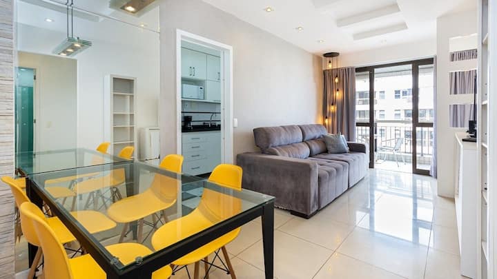 Beautiful Apt In Barra Da Tijuca With Beach View - Rio de Janeiro