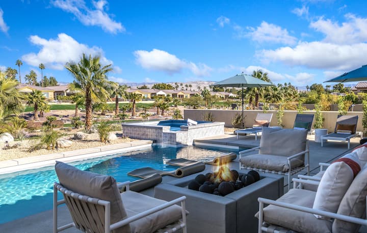 Calm Palm Retreat - Contemporary Resort Home - Cathedral City, CA