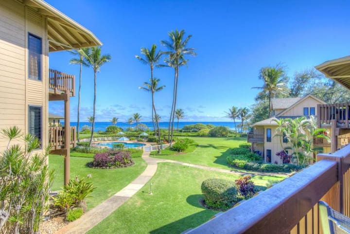 Ocean Views W/private Lanai - Kaha Lani Resort 206 - Nukoli'i Beach Park