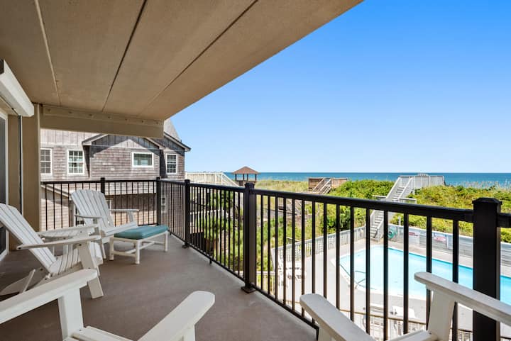 Destiny: Oceanfront, Beach Access, Shared Pool - Nags Head, NC