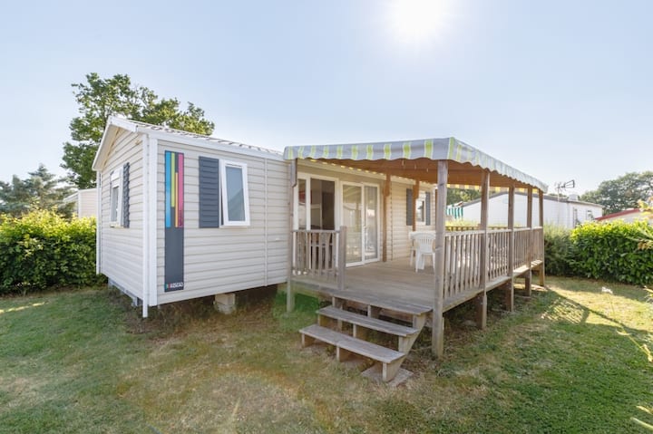 Mobil Home Cosy 4 Pièces 6 Personnes + Tv - シャラン