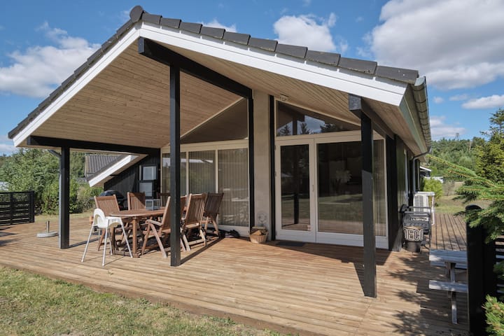 Beautiful, Modern Summer House With A Large,. - Ebeltoft