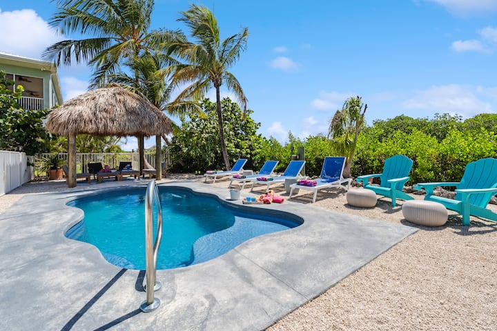 Reel Knotty ~ Waterfront Pool Home, 35' Dock - Marathon, FL