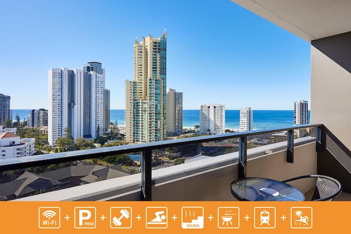 2 Bedroom With Beautiful View Apartment In Surfers - Surfers Paradise