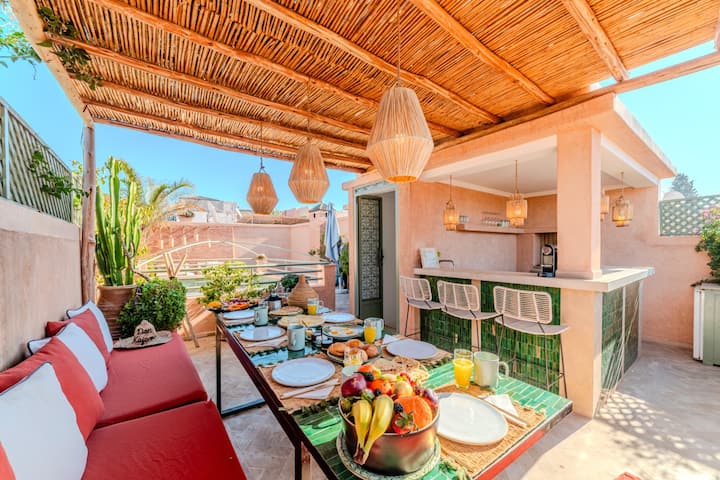 Dar Kajam -Private Riad -10mn From Jamaa Al Fna - Marrakech