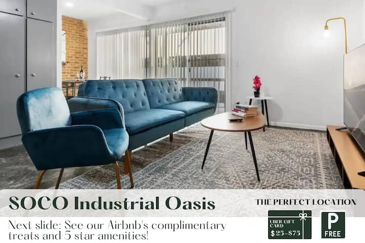 Soco Industrial Oasis | Perfect Location| Free Pkg - Austin, TX