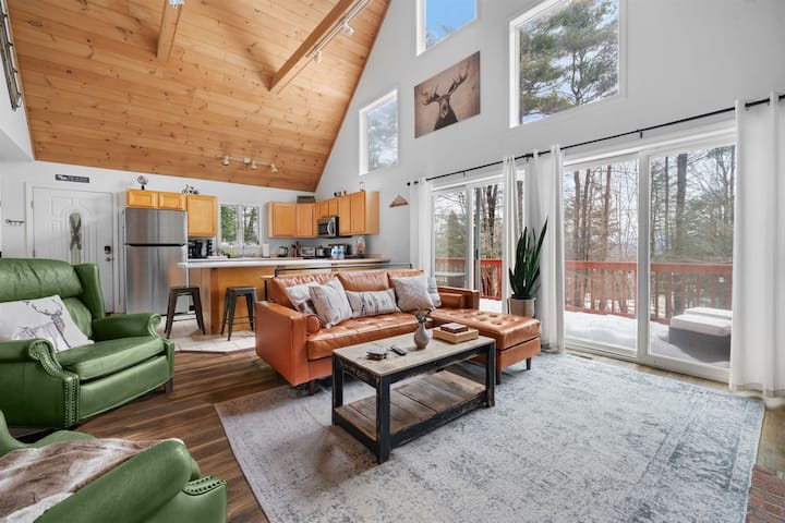 5br/2ba-conway Chalet| Grill| Game Rm| | Fire Pit - Conway, NH