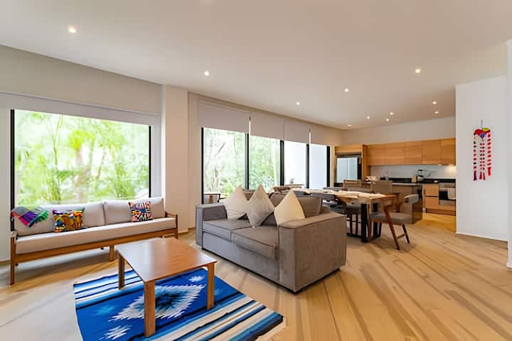 Fully Equipped 2 Bedroom Apartment 106 South - Tulum