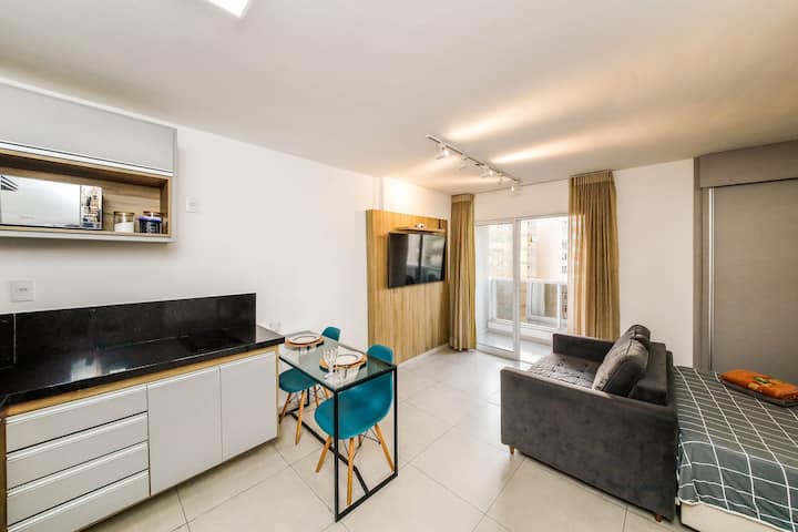 Stúdio Royal Central Piscina/academia 6x Sem Juros - Juiz de Fora