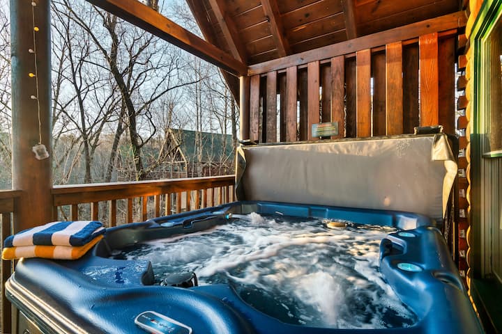 Pets! 10min To Pf&gb!/hot Tub/gm Room/ev Plug - Pigeon Forge, TN