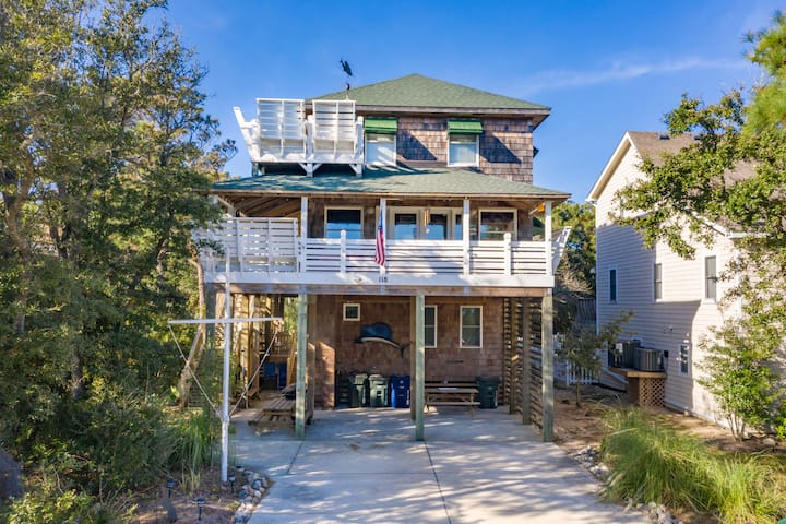 Pookie's Cottage: Historic, Oceanside, Ymca Access - Nags Head, NC