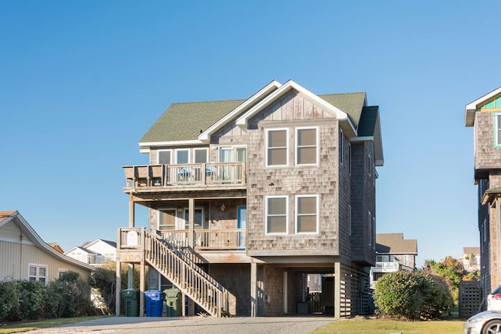 Saltrock: Semi-oceanfront, Pool, Spa, Elevator - Nags Head, NC