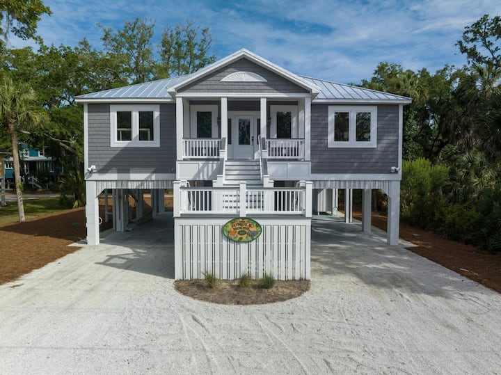 Jungle House/ Pet Friendly/ Luxury New Edisto Home - Edisto Beach, SC