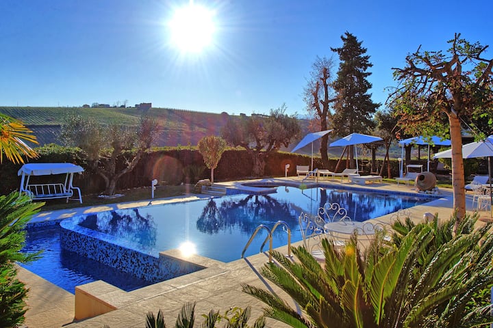 Villa Vittoria - Villa Avec Piscine Privée - Abruzzo