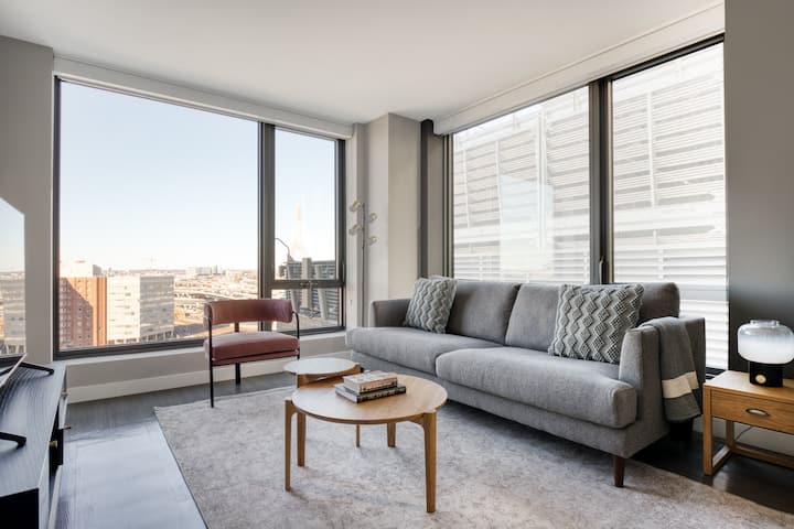 Blueground | N Station, W/d & Gym, Nr Td Garden - Arlington, MA